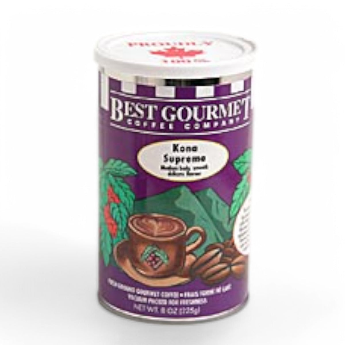 Kona Blend 12 x 225g - Ground Coffee - Medium Roast - Drip Grind - Ful ...