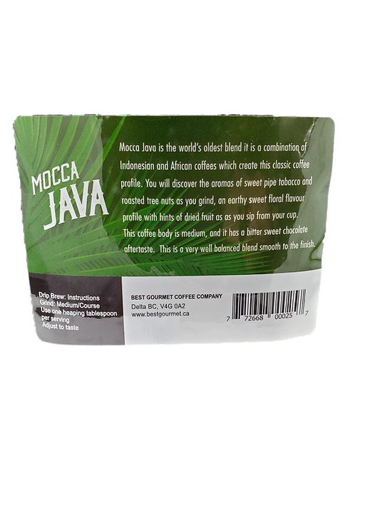 Best Gourmet - Organic Mocca Java-1 lb. & 2 lb.- Whole Bean- Light Roa ...