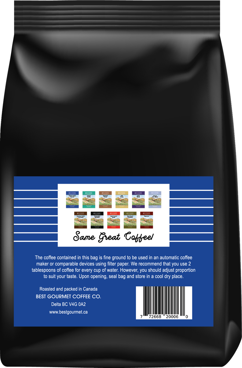 French Roast Special - 800g Ground Coffee Tin or 907g Bag - Drip Grind ...